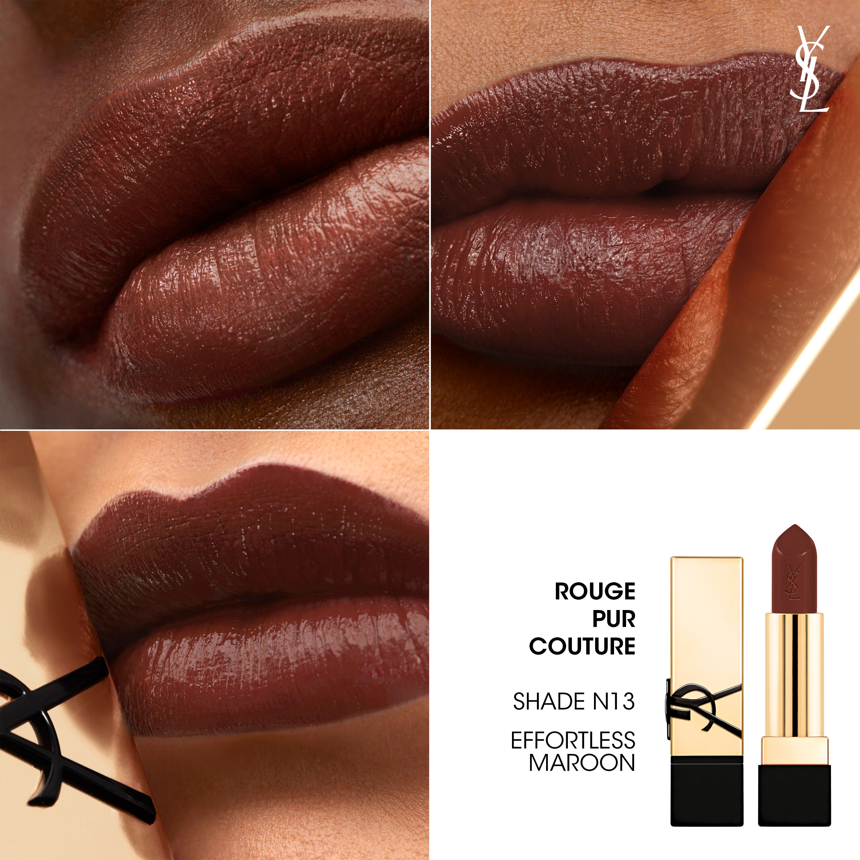 Rouge Pur Couture Satin Lipstick with Ceramides - YSL Beauty