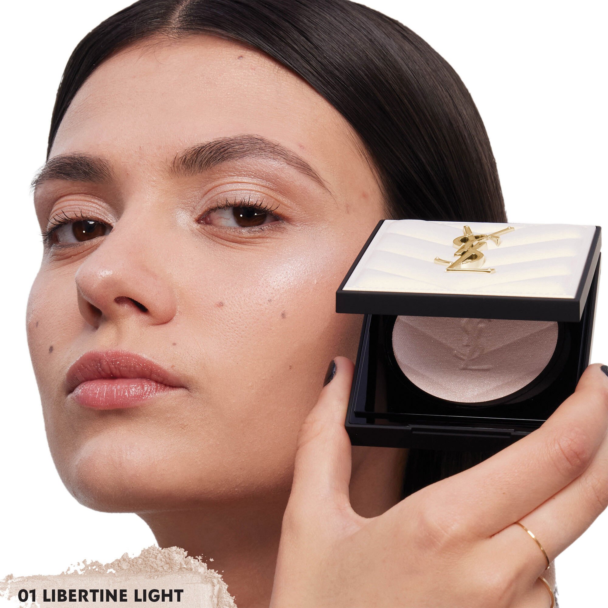Hyper Luminize Ultra-Creamy Powder Highlighter - YSL Beauty