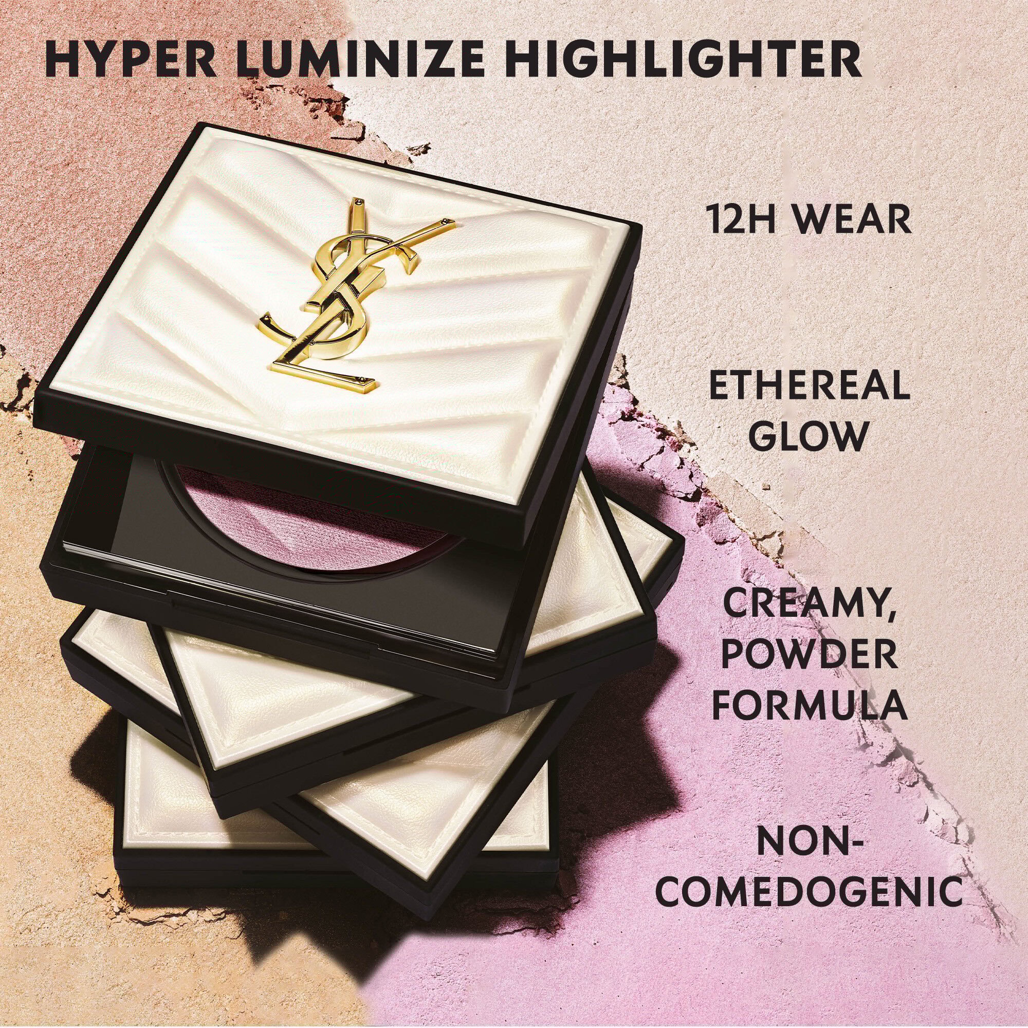Hyper Luminize Ultra-Creamy Powder Highlighter - YSL Beauty