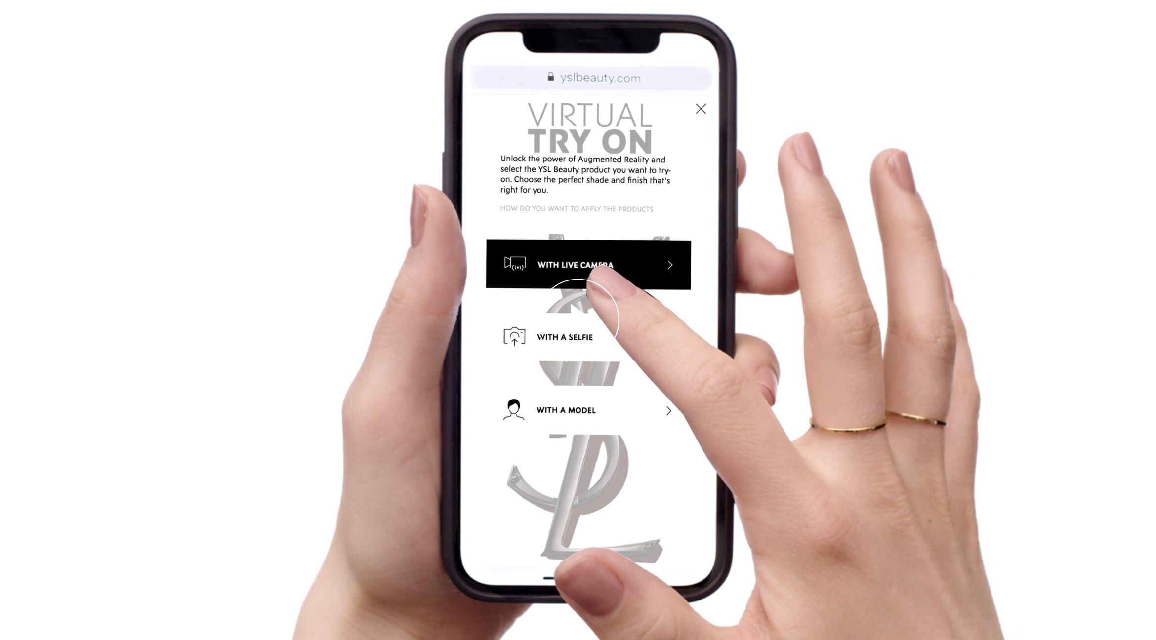 Virtual Try-On Beauty Service — AI Services — YSL Beauty